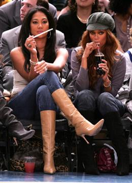Kimora Lee Simmons And Tyra Banks Young
