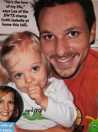 Drew Lachey & daughter Isabella Claire